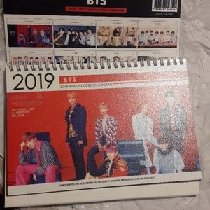 Office | Bts Kpop Group 2192020 Standing Desk Calendar | Poshmark